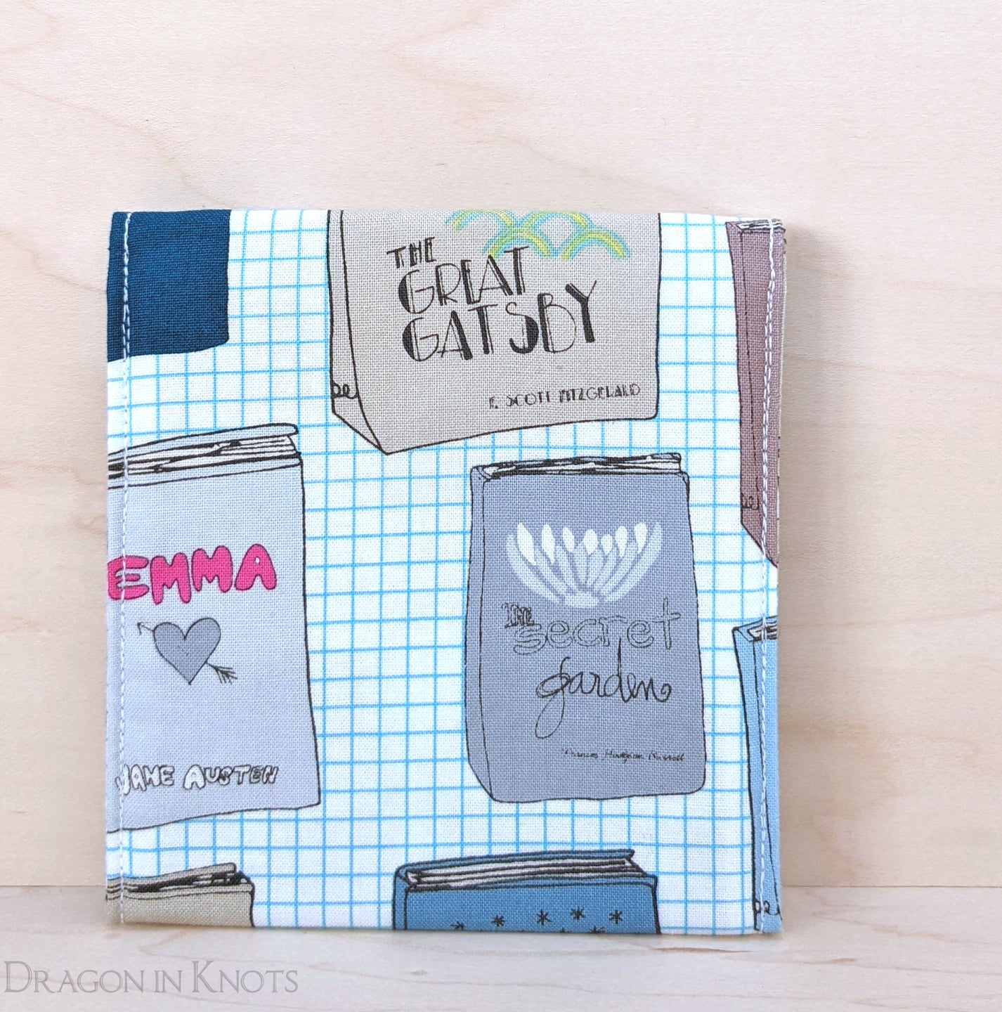 Book Love Pouch - The Great Gatsby, Emma, The Secret Garden – Dragon in ...