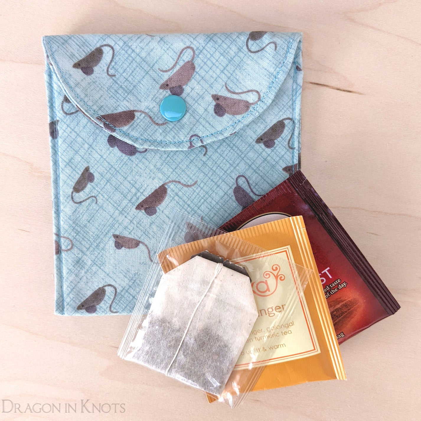 Mouse Accessory Pouch - Computer Mouse Case – Dragon in Knots