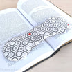 Hexagon Weighted Book Page Holder - Handmade Book Weight – Dragon in Knots