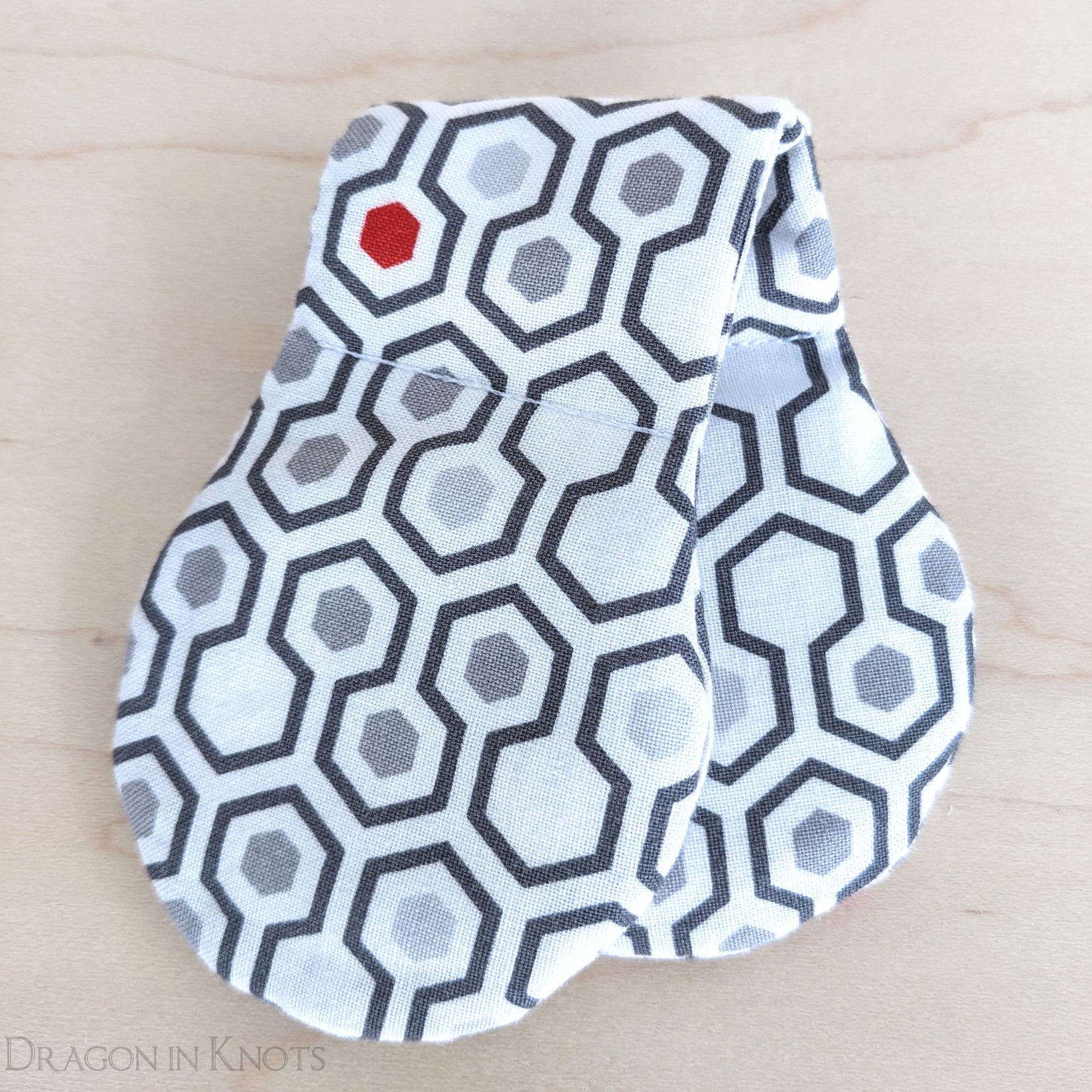 Hexagon Weighted Book Page Holder - Handmade Book Weight – Dragon in Knots